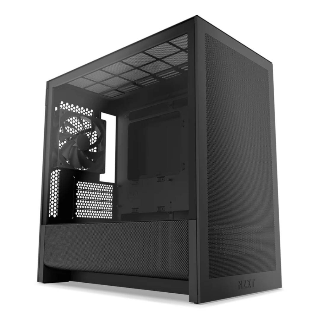 Gabinete NZXT H3 Flow (2025) m-ATX, Mid-Tower, Black - Dust2