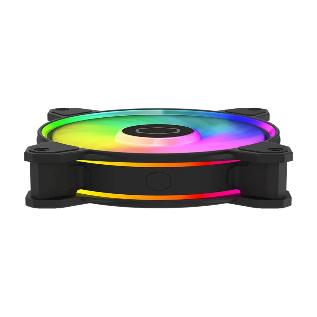 Ventilador Cooler Master MasterFan MF120 Halo 2 Negro - Dust2